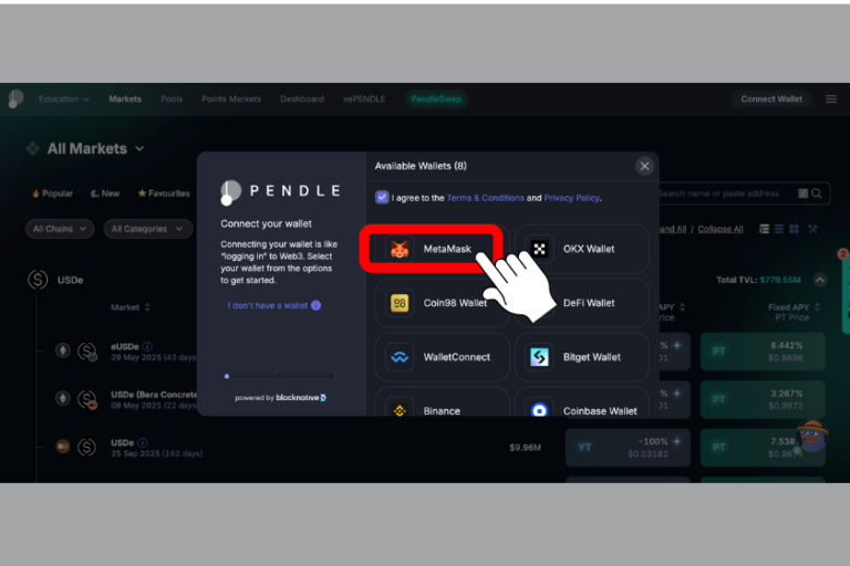 仮想通貨のPendle(ペンドル)とは？将来性や使い方・始め方を分かりやすく解説！ | Web3電子の巻